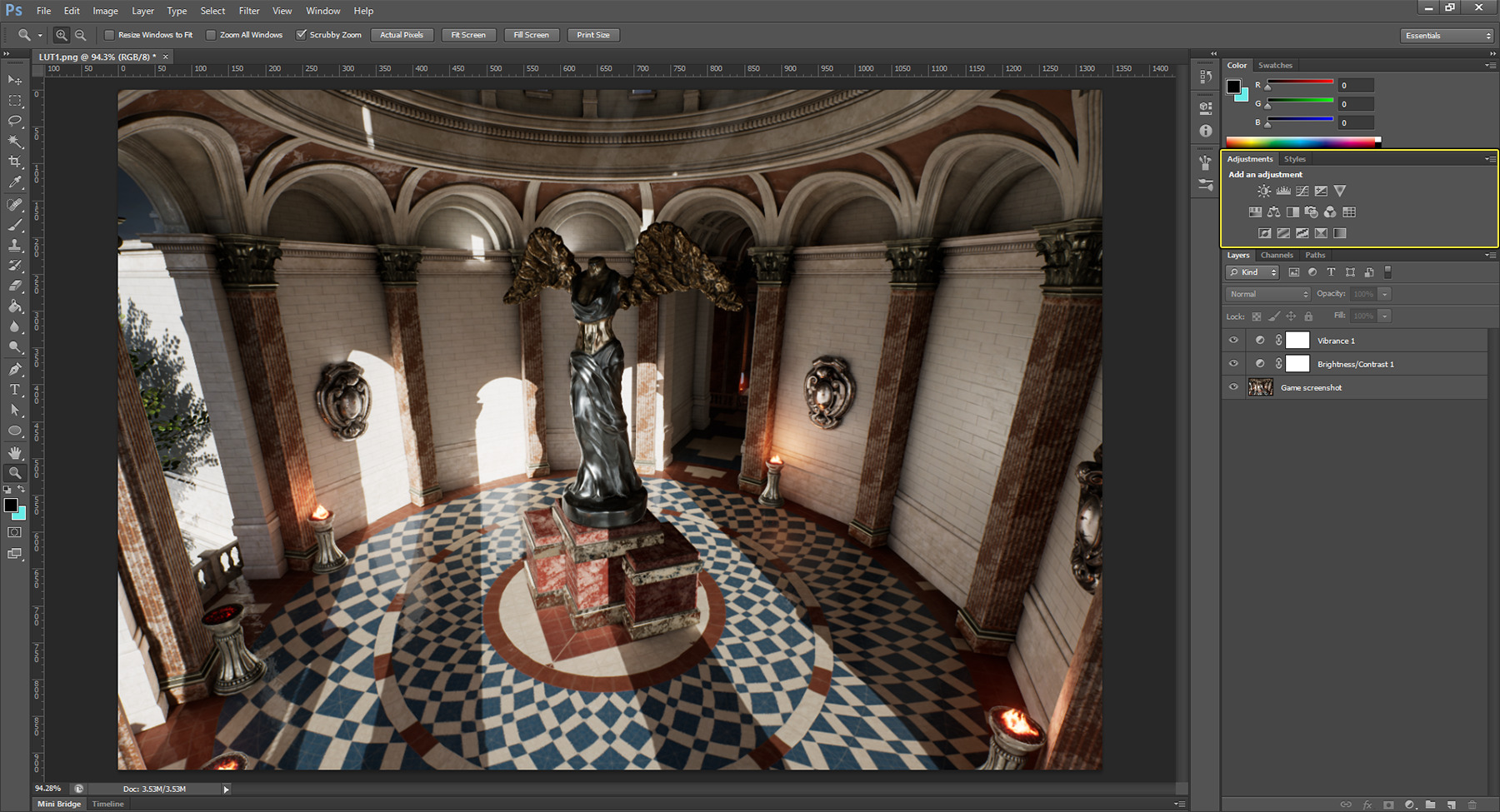 如何制作LUT贴图，并应用到unity中？ | Potro’s Blog