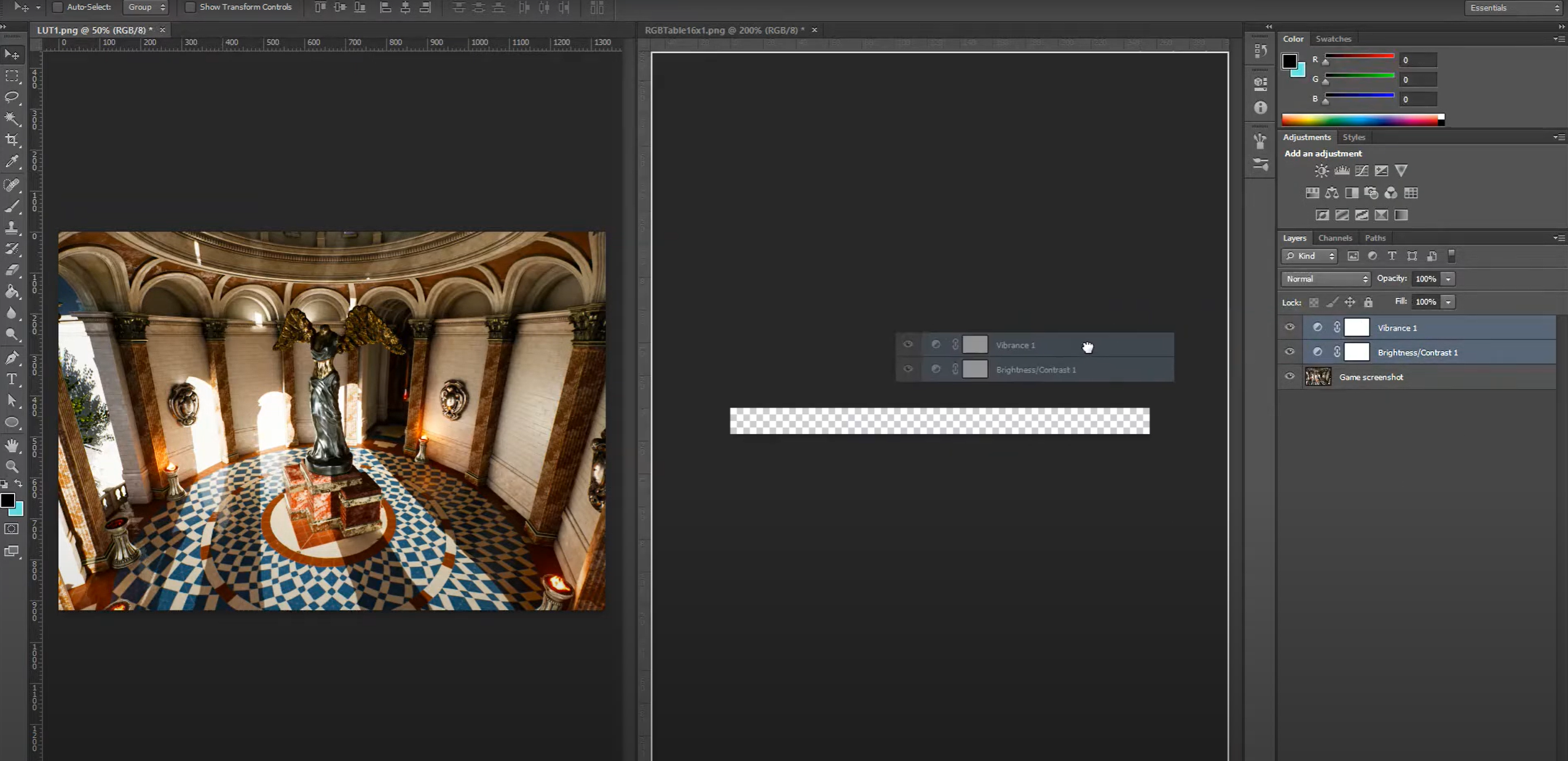 如何制作LUT贴图，并应用到unity中？ | Potro’s Blog